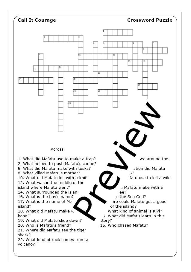 Armstrong Sperry "Call It Courage" worksheets | Made By Teachers