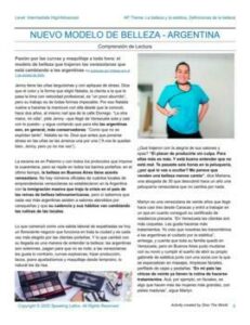 Belleza venezolana cambia a las argentinas - Scaffolded Cultural ...