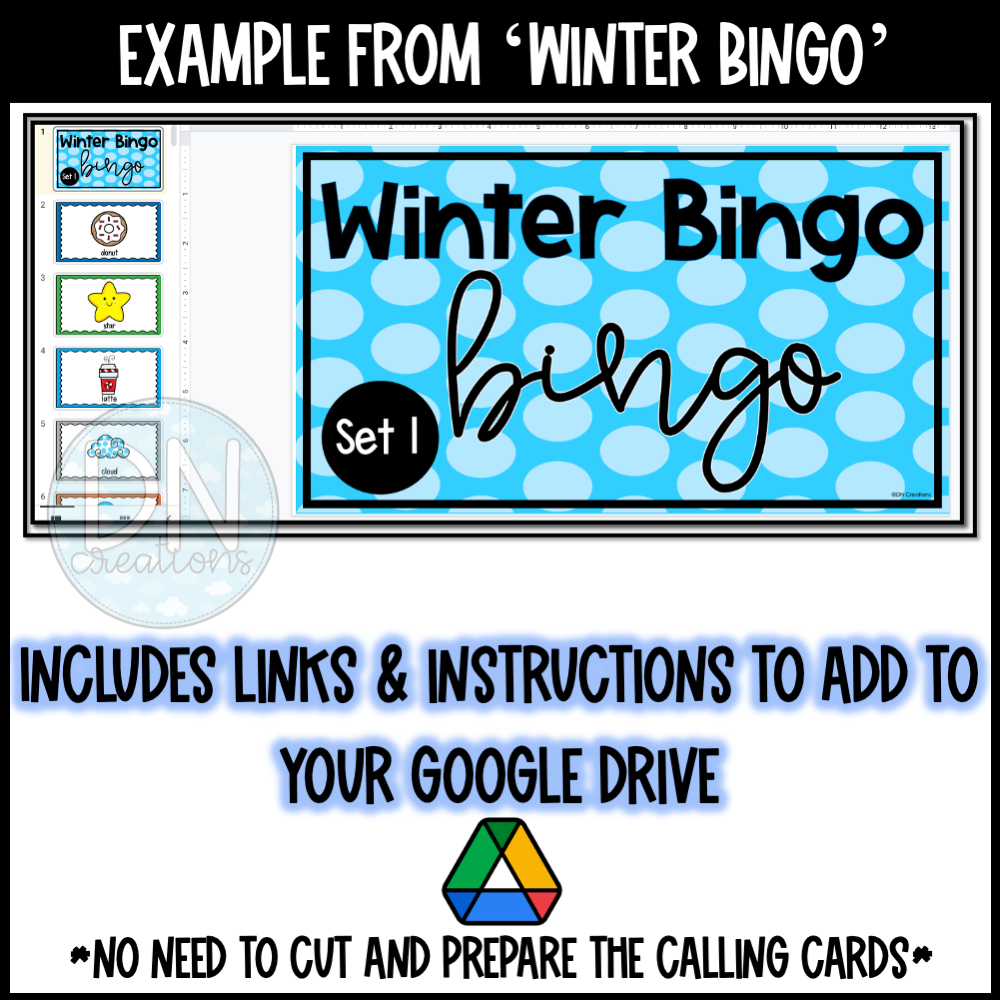 Seasons Bingo Bundle l Fall Winter Spring Summer Bingo Sets l 30 Set ...