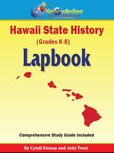 Hawaii State History Lapbook / Interactive Notebook | Made By Teachers