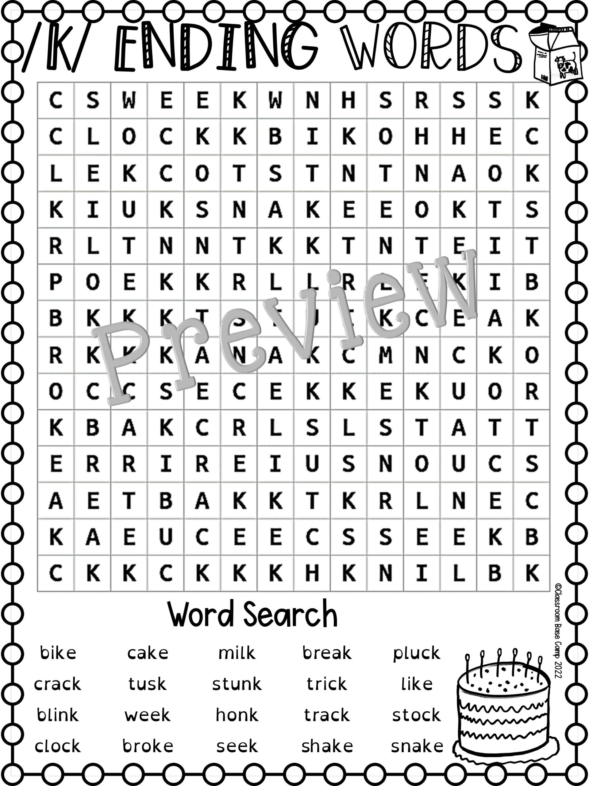 Ck, K or KE Spelling Rules - Orton Gillingham | Made By Teachers