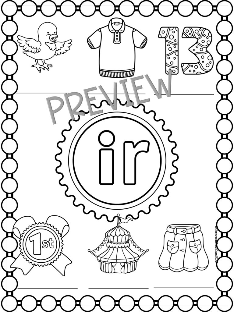 Bossy R Controlled Vowels Orton Gillingham (AR, ER, IR, OR, UR) | Made ...
