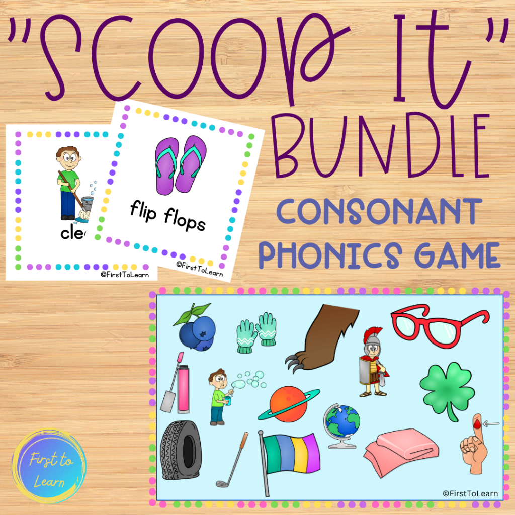 Phonics Game Consonant Blends Center Activity Bundle | Made By Teachers
