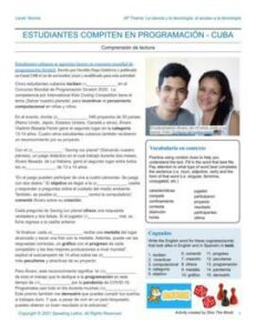 Estudiantes cubanos compiten en programación - Scaffolded Cultural ...