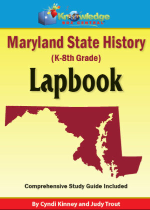 Maryland State History Lapbook / Interactive Notebook | Made By Teachers