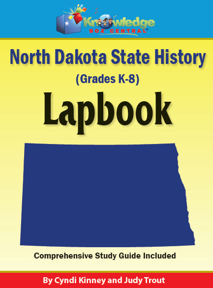 North Dakota State History Lapbook / Interactive Notebook | Made By ...