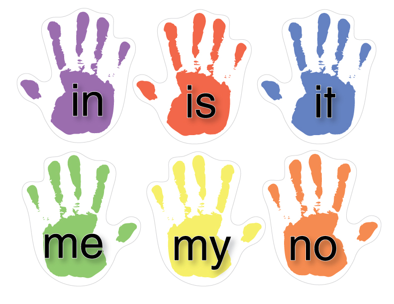 Easy Sight Word High Fives ESL ELL Newcomer | Made By Teachers