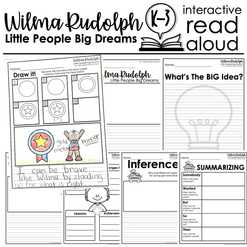 Wilma Rudolph Little People Big Dreams Read Aloud | Black History ...