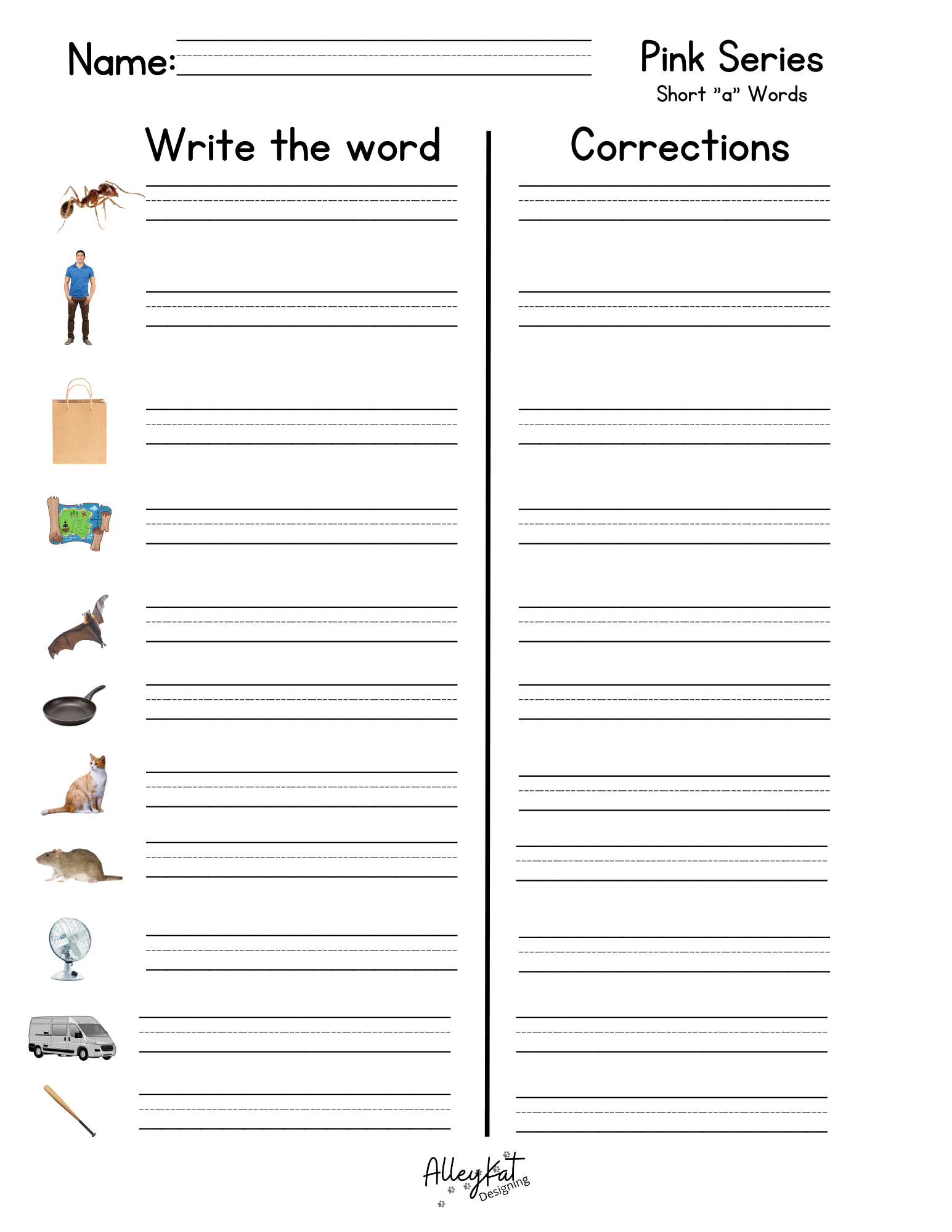 CVC Phonics, Reading, Spelling, Handwriting | Made By Teachers