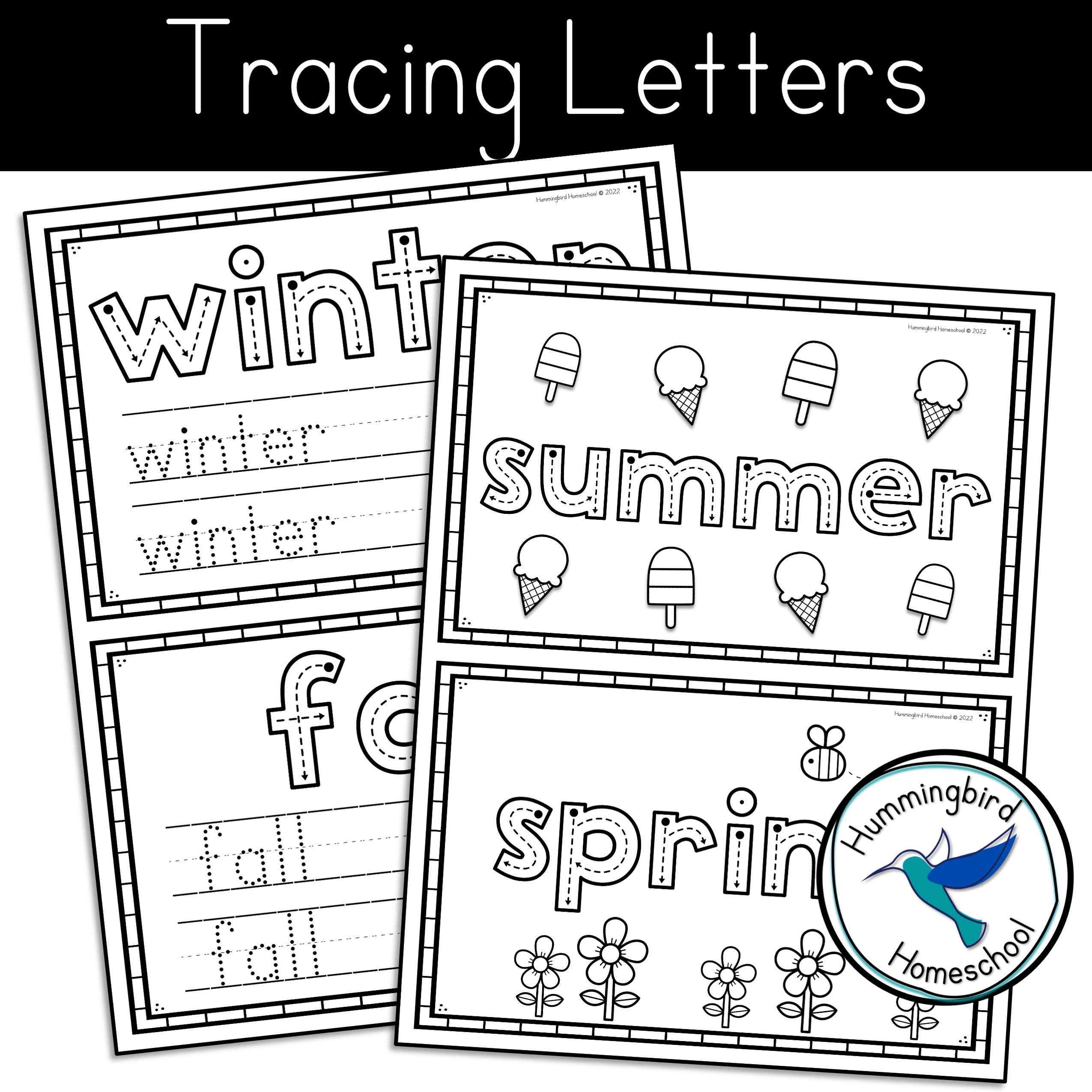 Four Seasons | Preschool Science Learning Spring Summer Fall Winter ...