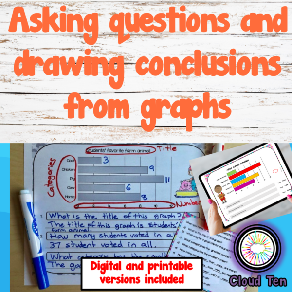 Draw conclusions and generate and answer questions from graphs | Made ...