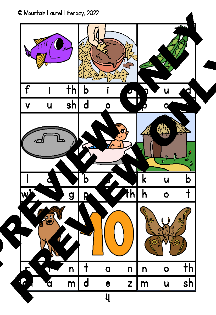 Phonics Worksheets Short Vowels Word Building First Grade | Made By ...
