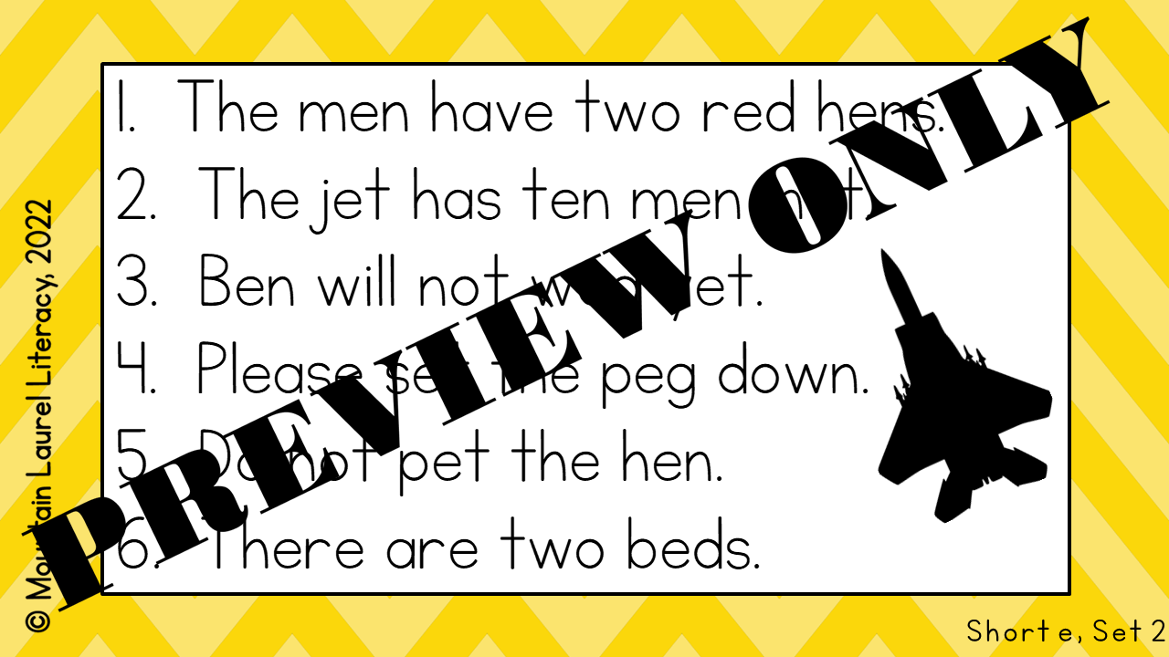 Decodable Text Short Vowels for First Grade Structured Literacy | Made ...