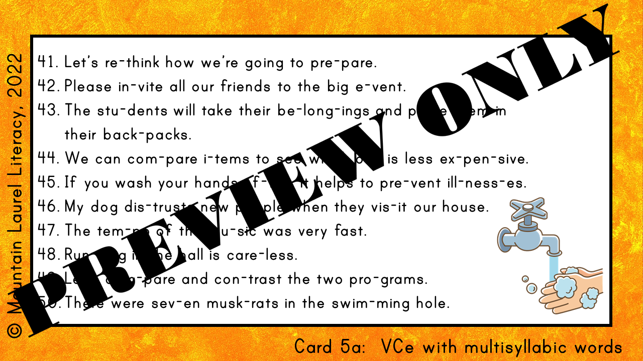 Decodable Text for Long Vowels for Structured Literacy First and Second ...