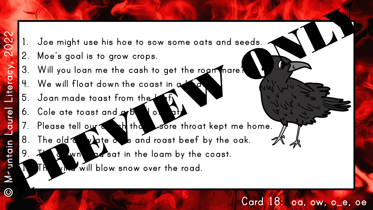 Decodable Text for Long Vowels for Structured Literacy First and Second ...