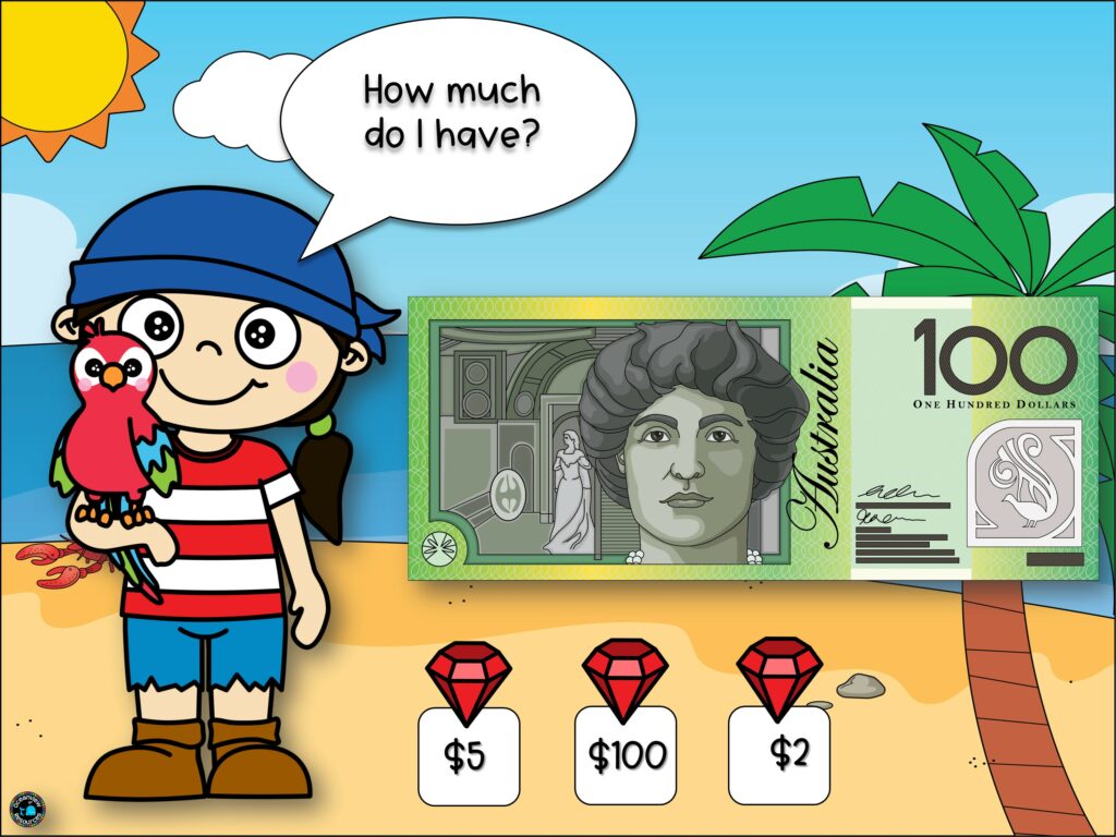 Australian Money- Interactive Game and worksheets Ideal for digital ...