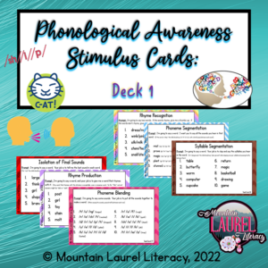 Phonological and Phonemic Awareness Practice Activity Prompts | Made By ...