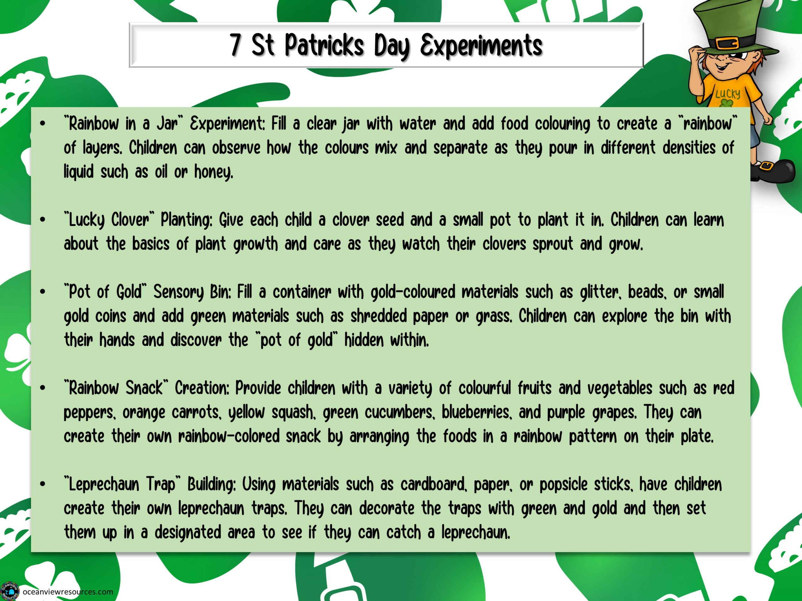 Lucky Science: 7 St. Patrick's Day Experiments | Made By Teachers