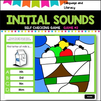Sight Word game for Digital Learning- Google slides - INITIAL SOUNDS ...