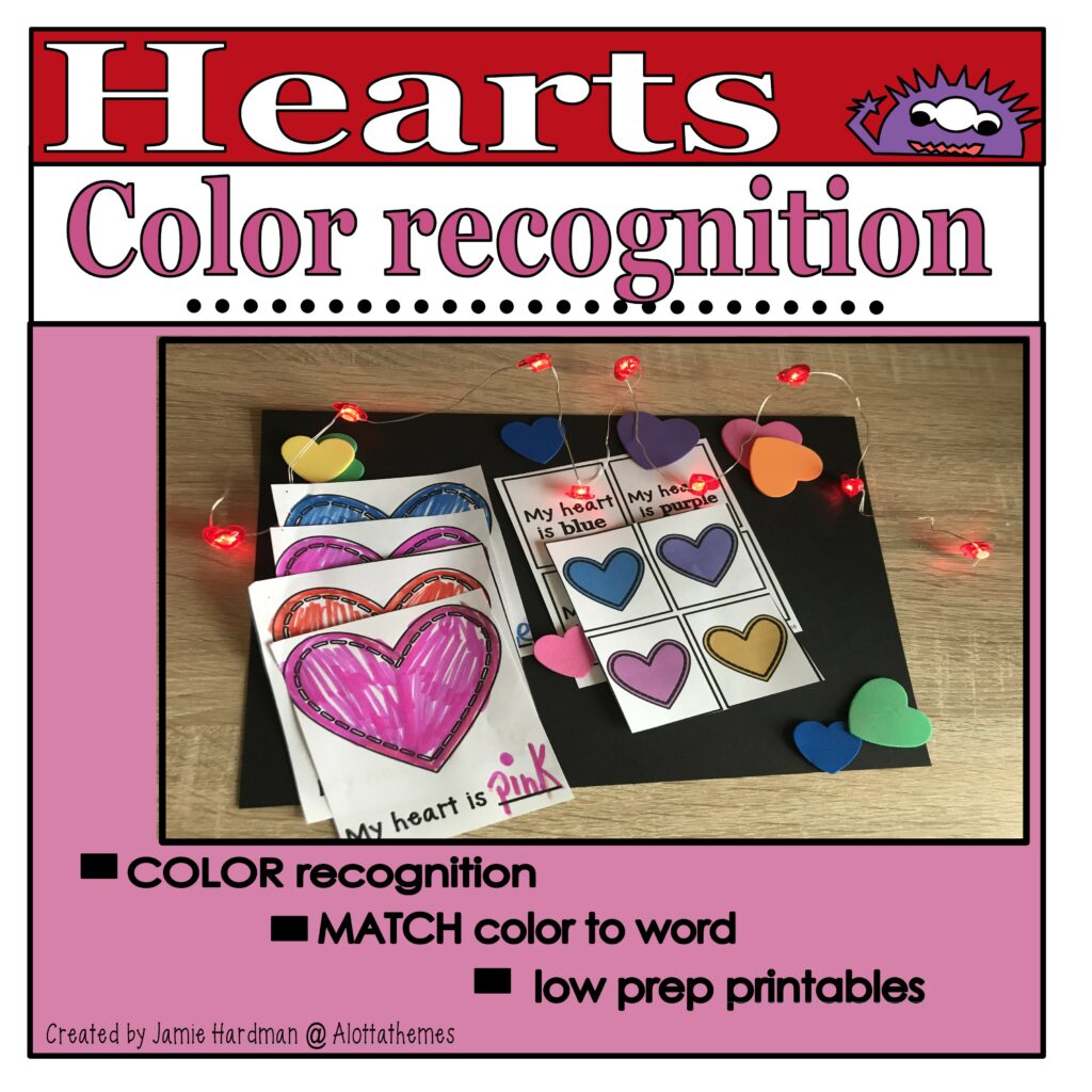 Valentines BUNDLE | numbers | fine motor activities | color recognition ...