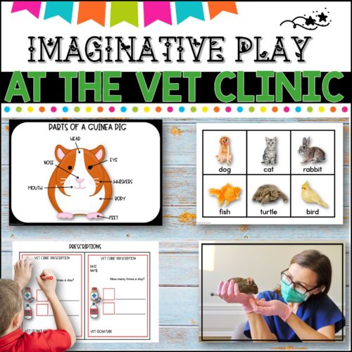 Vet Clinic- Dramatic Play | Made By Teachers