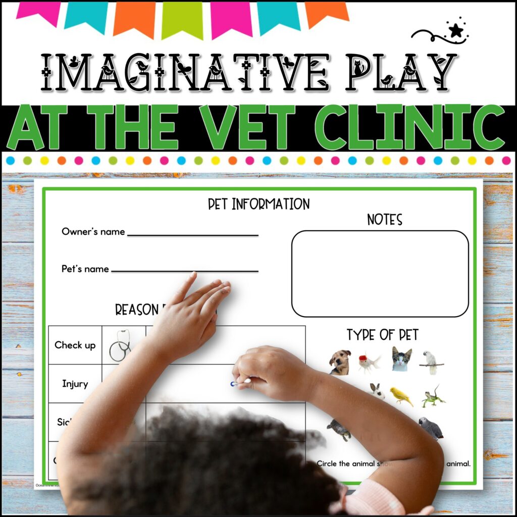 Vet Clinic- Dramatic Play | Made By Teachers