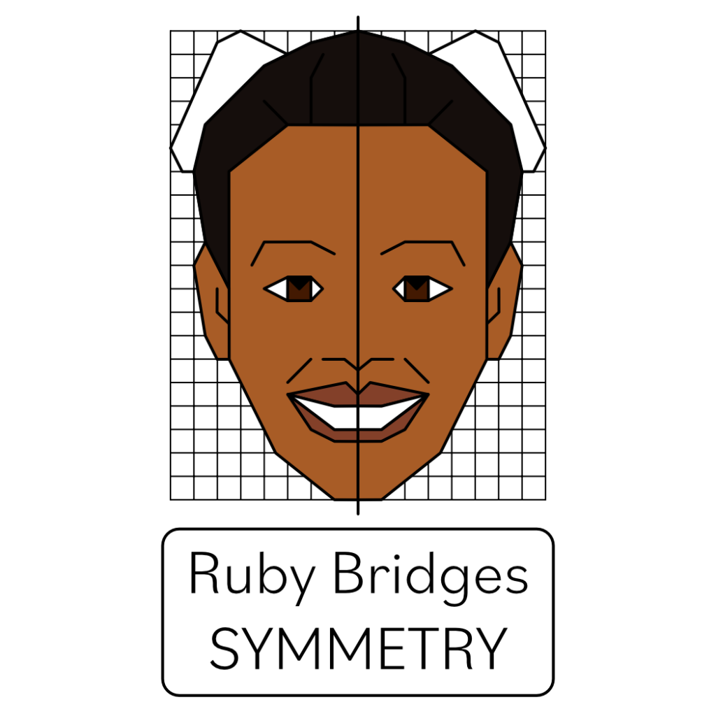 Black History Month Math activity Ruby Bridges Symmetry | Made By Teachers