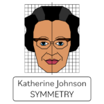 Black History Month Math activity Katherine Johnson Symmetry Math ...
