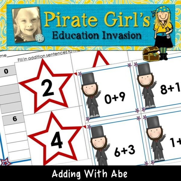 Patriotic Math: Adding with Abe | Made By Teachers
