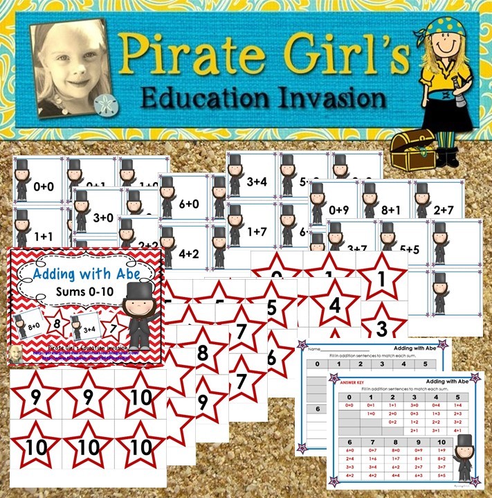 Patriotic Math: Adding with Abe | Made By Teachers