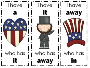 Patriotic Dolch Sight Word Game Set | Made By Teachers