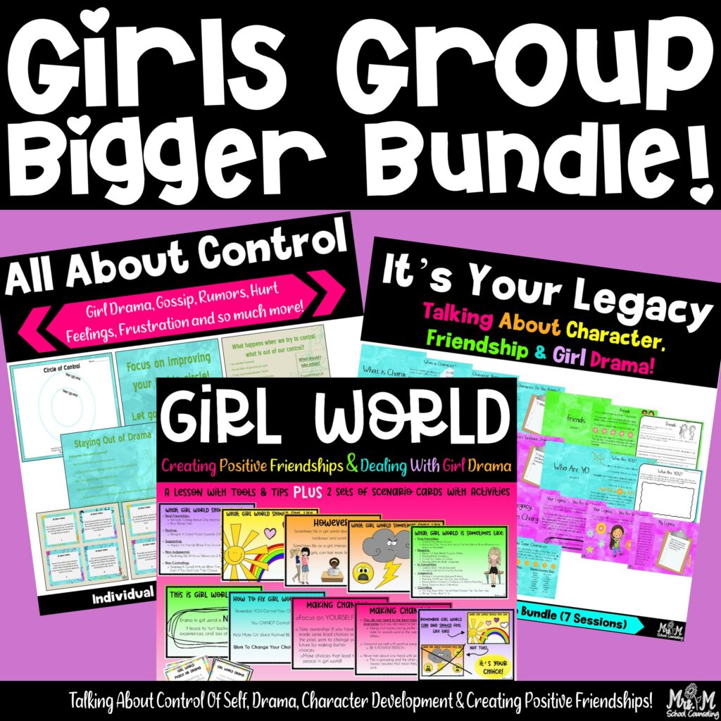 Girls Group Bigger Bundle / Girl Drama / Character / Control of Self ...