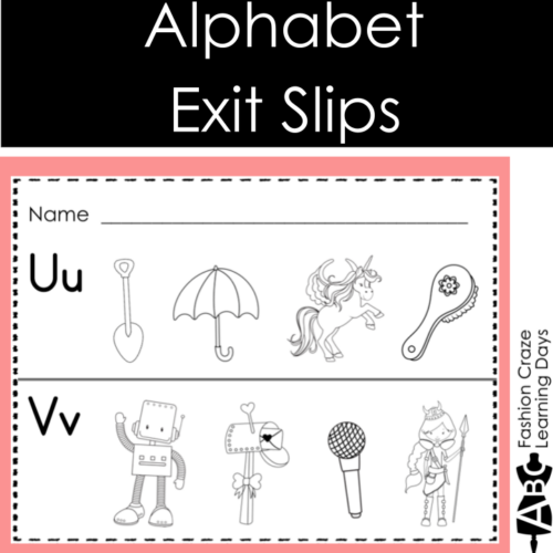 Letter Sounds Assessment Exit Slips | Made By Teachers