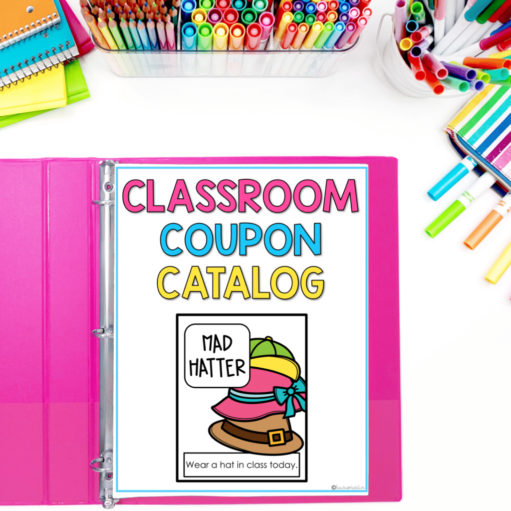 Classroom Reward Coupons - Positive Behavior Management - Classroom ...