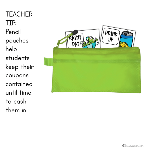Classroom Reward Coupons - Positive Behavior Management - Classroom ...