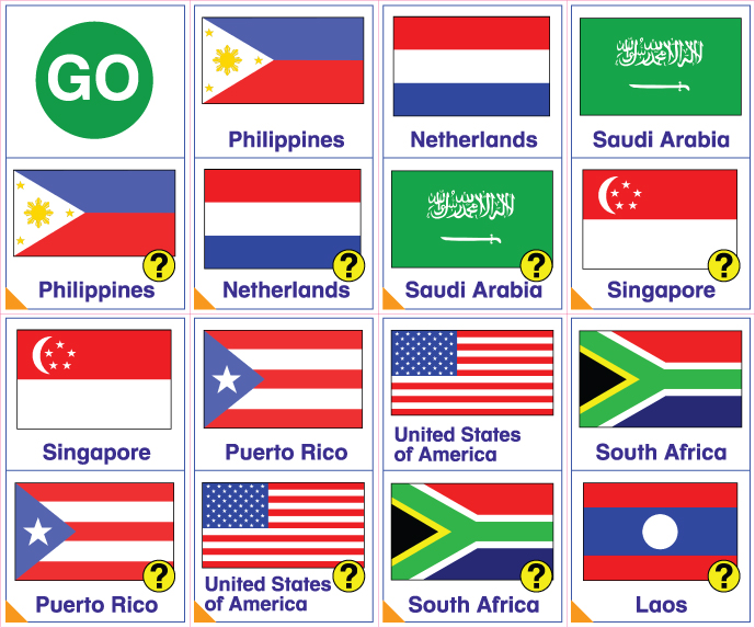 Flags of the World I Have Who Has Activity ESL ELL Newcomer Game | Made ...