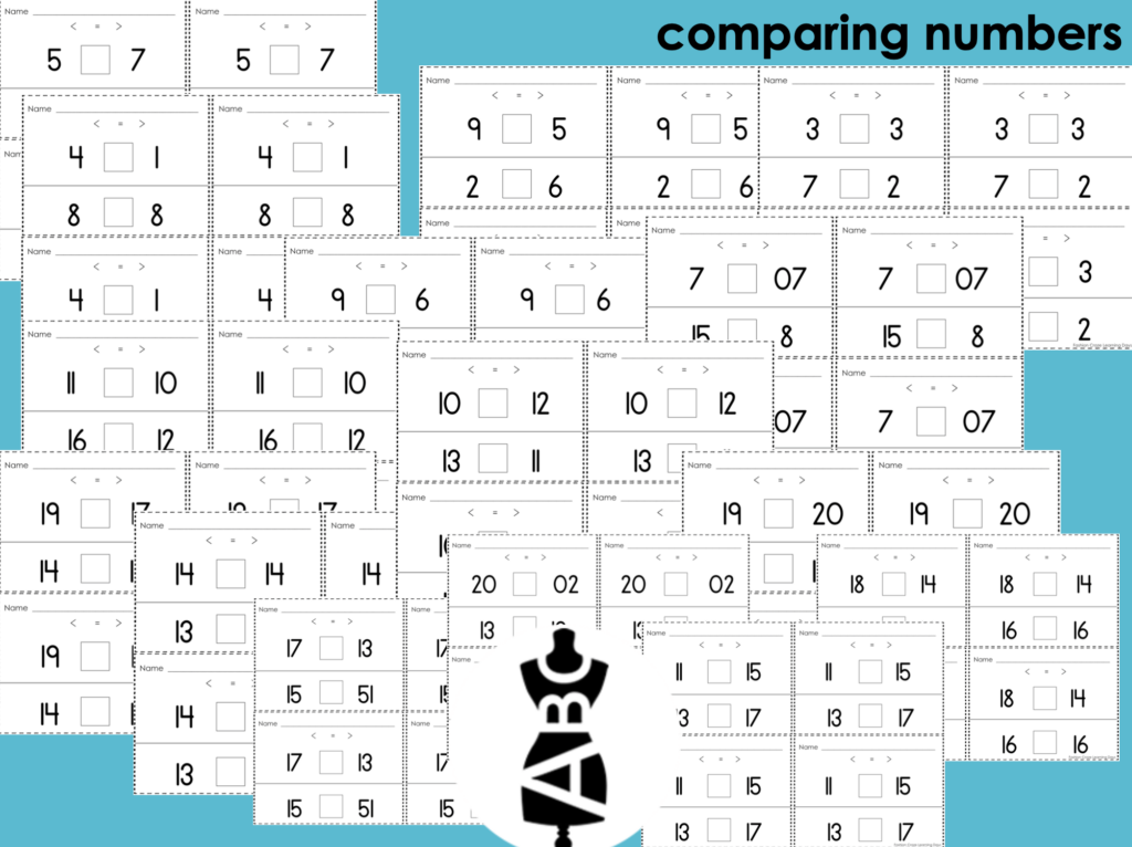 Comparing Numbers Exit Slips | Made By Teachers