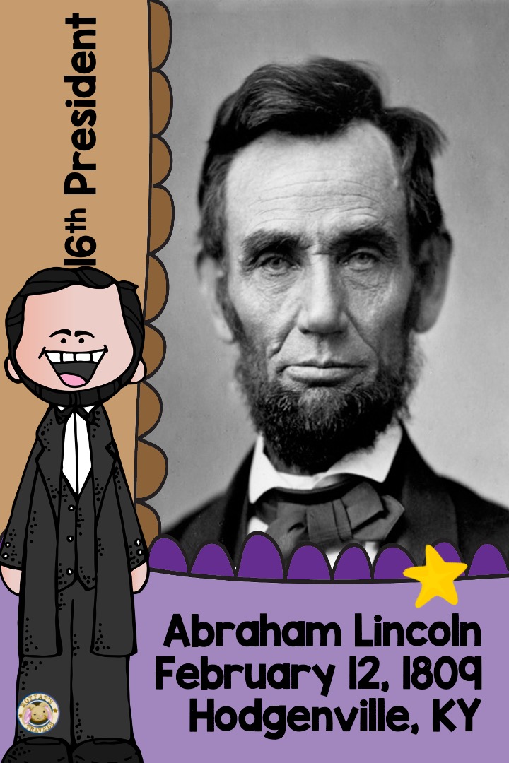CLASSROOM DECOR History All Year: Mini Portraits-February Biographies ...