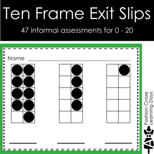Counting and Decomposing Numbers 0-20 with Ten Frames | Made By Teachers