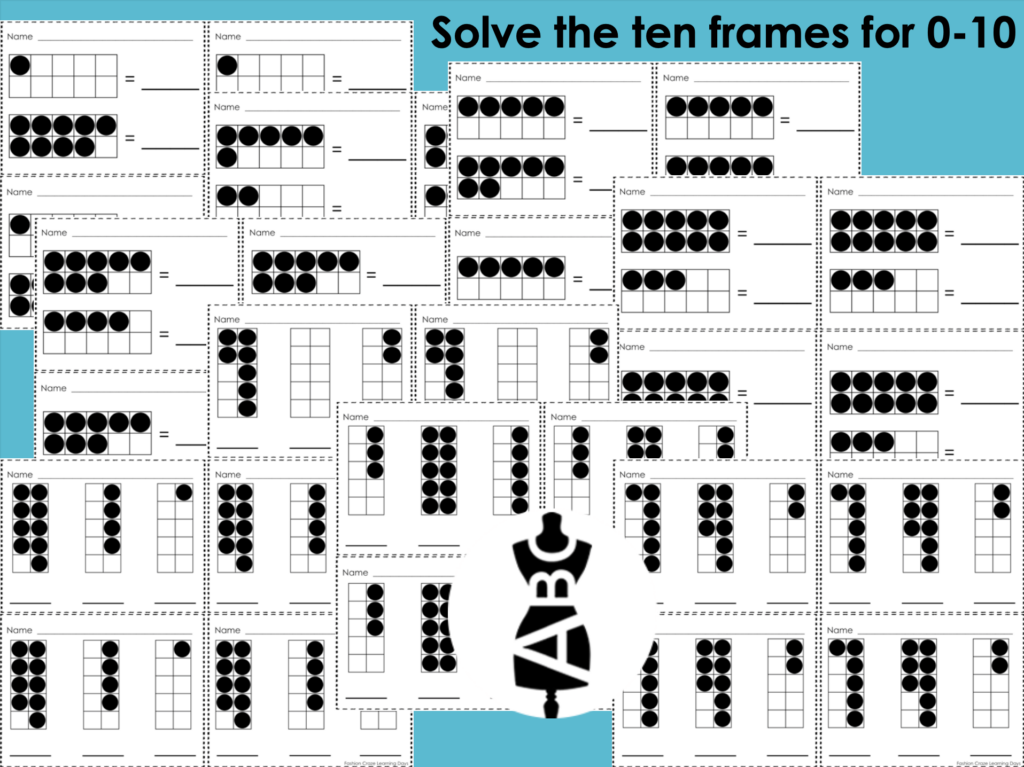 Counting and Decomposing Numbers 0-20 with Ten Frames | Made By Teachers