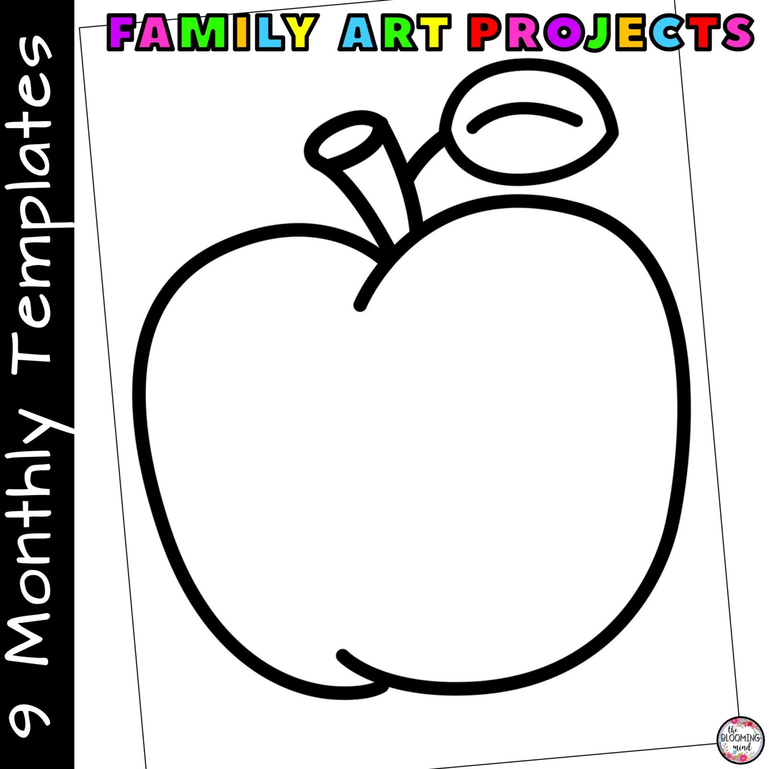 Monthly Take Home Art Projects for Preschool or Kindergarten | Made By ...