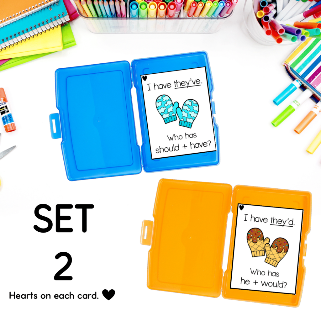 I Have Who Has Contractions - Contraction Word Games | Made By Teachers