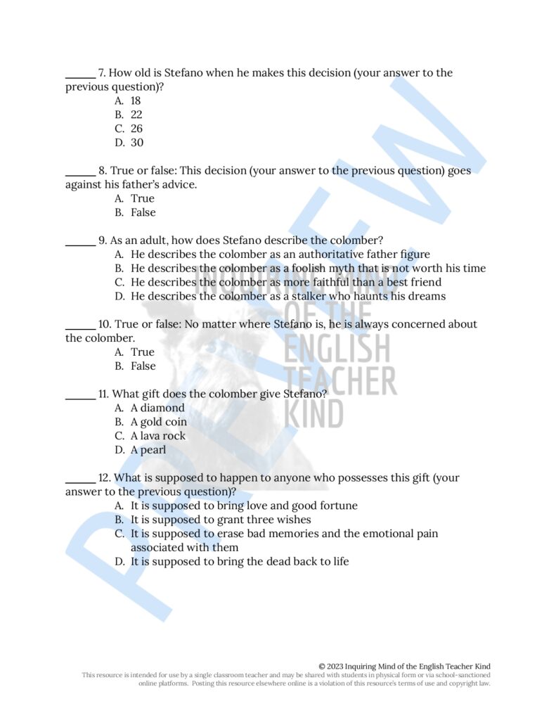 Really Short Short Stories Bundle: Time-Fillers for High School | Made ...