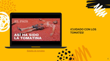 La Tomatina - España - Cultural Presentation & Activities (Spanish ...