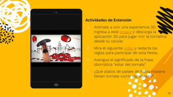 La Tomatina - España - Cultural Presentation & Activities (Spanish ...