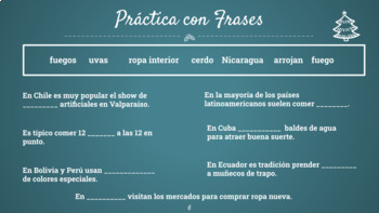 Año Nuevo en América Latina - Cultural Presentation & Activities (SPA ...