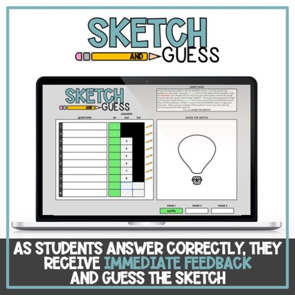 Angle Relationships (Vertical Angles) Digital Self-Checking Sketch and ...