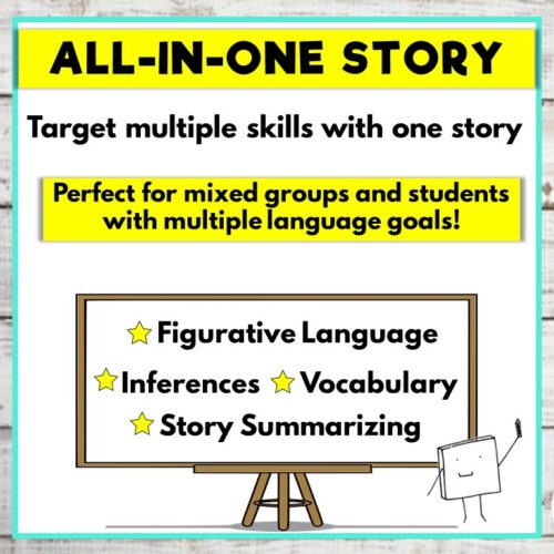 Story Activity for Mixed Speech Groups Valentine's Day Theme | Made By ...