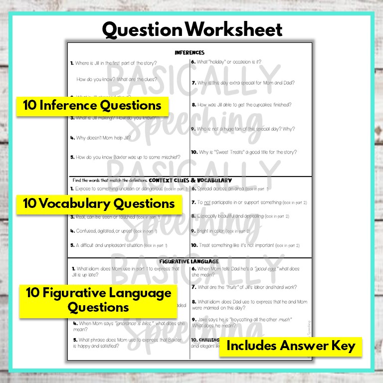 Story Activity for Mixed Speech Groups Valentine's Day Theme | Made By ...