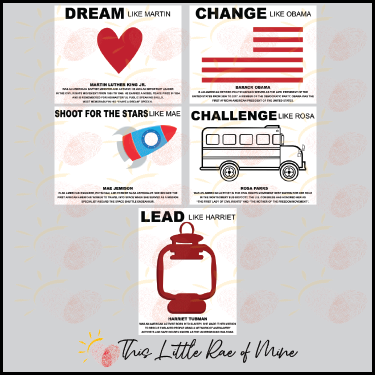 Black History Month - Historical African American - handprint Art ...